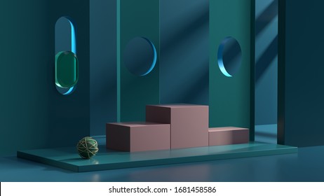 Creative Drawing 3d Simulation Scene Product Stock Illustration 1767919238