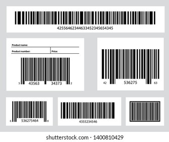 Creative Illustration Qr Codes Packaging Labels: ภาพประกอบสต็อก ...