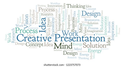 Creative Presentation Word Cloud Made Text Stock Illustration ... Creative Presentation Word Cloud Made Text Stock Illustration ...