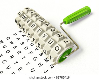 5,048 Roller letter Images, Stock Photos & Vectors | Shutterstock