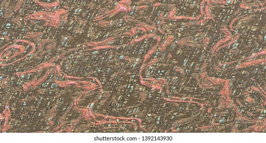 Creative Texture Alien Skin Material Interior Stock Illustration ...