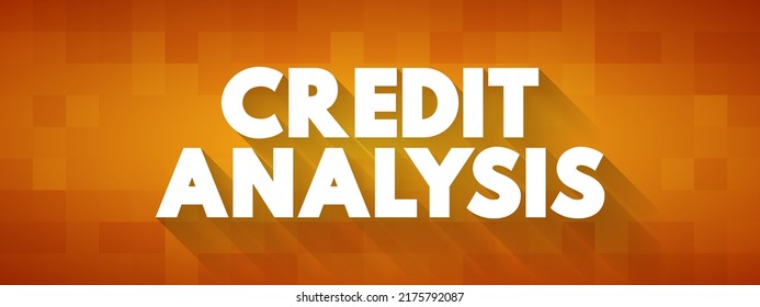 Credit Analysis Method By Which One Stock Illustration 2175792087 ...