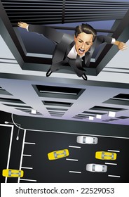 6,512 Jumping out window Images, Stock Photos & Vectors | Shutterstock