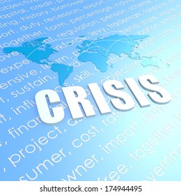 Crisis World Map Stock Illustration 174944495 | Shutterstock