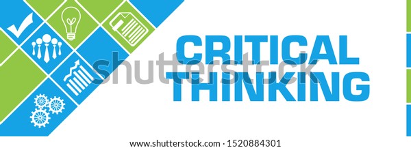 Critical Thinking Concept Image Text Related Stock Illustration ...
