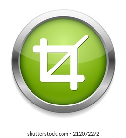 Crop Button Stock Illustration 212072272 | Shutterstock