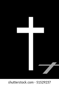 Isolated Bright Jesus Christ Cross Religion Stock Photo (Edit Now ...