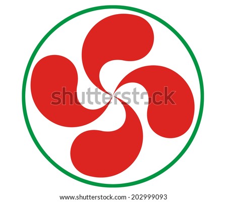 Cross Basque Known Lauburu Stock Illustration 202999093 - Shutterstock
