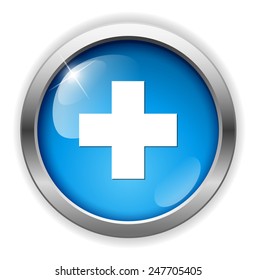 Cross Button Icon Stock Illustration 247705405 | Shutterstock