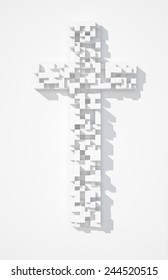 Cross Cube Stock Illustration 244520515 | Shutterstock