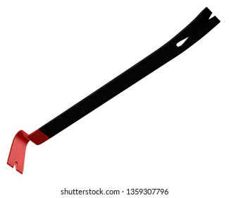 Crowbar 3d Rendering Isolated On White Stock Illustration 1359307796 ...