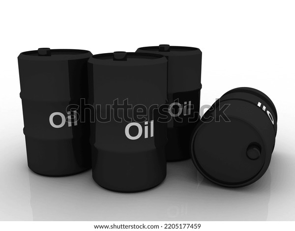 Crude Oil Barrel 3d Illustration Stock Illustration 2205177459 ... Crude Oil Barrel 3d Illustration Stock Illustration 2205177459 ...