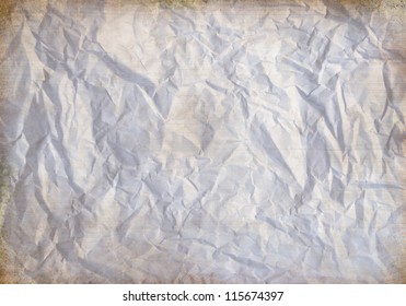 Crushed Old Paper Texture Stock Illustration 115674397 | Shutterstock