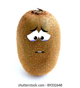 Crying Kiwi Stock Illustration 89332648 | Shutterstock