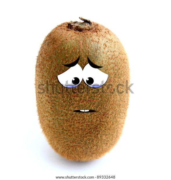 Crying Kiwi Stock Illustration 89332648 | Shutterstock
