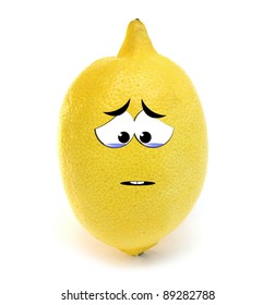 Crying Lemon Stock Illustration 89282788 | Shutterstock