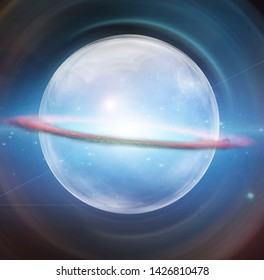Crystal Ball Space Sci Fi Art Stock Illustration 1426810478 | Shutterstock