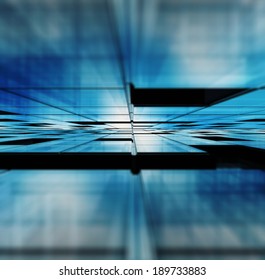 Cube Abstract Building Design 3d Model Stock Illustration 189733883 ...