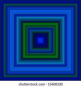 Cube Background Blue Lines Stock Illustration 15408100 | Shutterstock