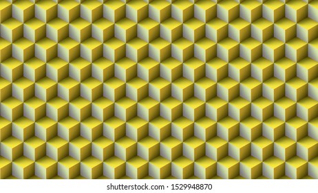 Yellow 3d Cubes Blocks Texture: ภาพประกอบสต็อก 1351471583 | Shutterstock