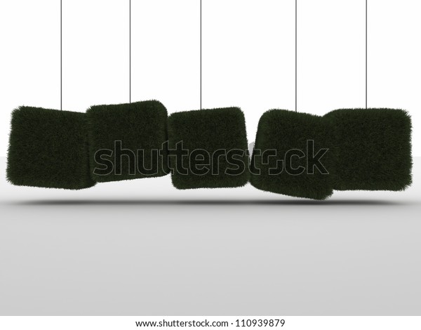 Cubes Grass Stock Illustration 110939879 | Shutterstock