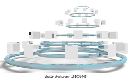 Cubes Torus Pyramid Stock Illustration 181036448 | Shutterstock