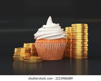 1,603 Black And Gold Cupcakes Images, Stock Photos & Vectors | Shutterstock