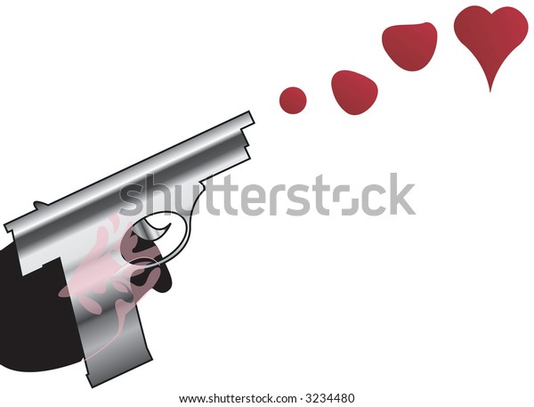 Cupid Gun Stock Illustration 3234480