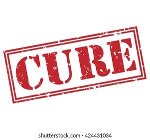Cure Stamp Stock Illustration 424431034 | Shutterstock