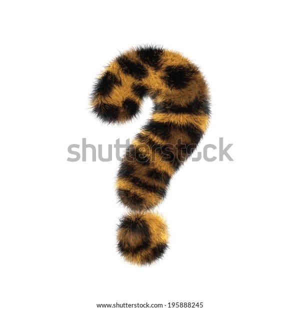 Custom Leopard Skin Question Mark Isolated 库存插图 195888245 | Shutterstock