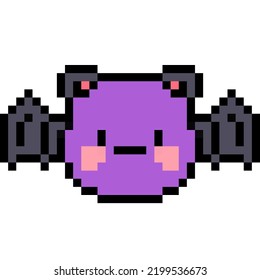 Cute Bat 8bit Pixels Art Stock Illustration 2199536673 | Shutterstock