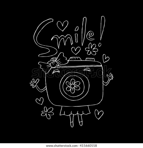 Cute Cartoon Camera Stock Illustration 415660558 | Shutterstock