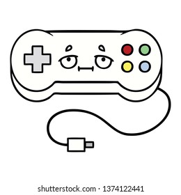 Cute Cartoon Game Controller Stock Illustration 1374122441 | Shutterstock