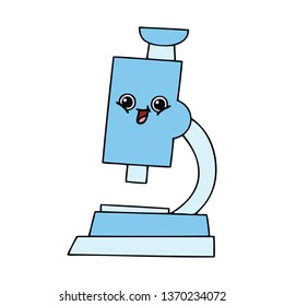 Cute Cartoon Microscope Stock Illustration 1370234072 | Shutterstock