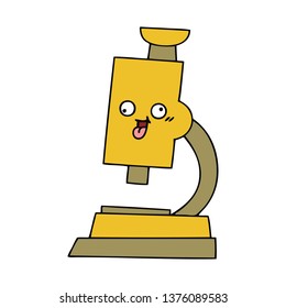 Cute Cartoon Microscope Stock Illustration 1376089583 | Shutterstock