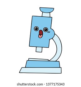 Cute Cartoon Microscope Stock Illustration 1377175343 | Shutterstock