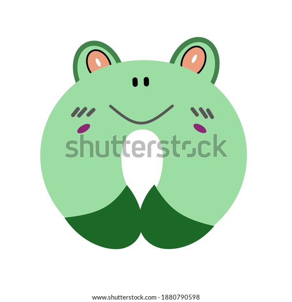 Cute Frog Design Image Logo Stock Illustration 1880790598 | Shutterstock