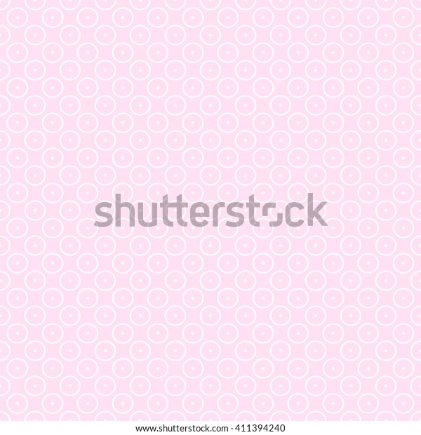 Cute Pink Seamless Pattern Endless Texture Stock Illustration 411394240 ...