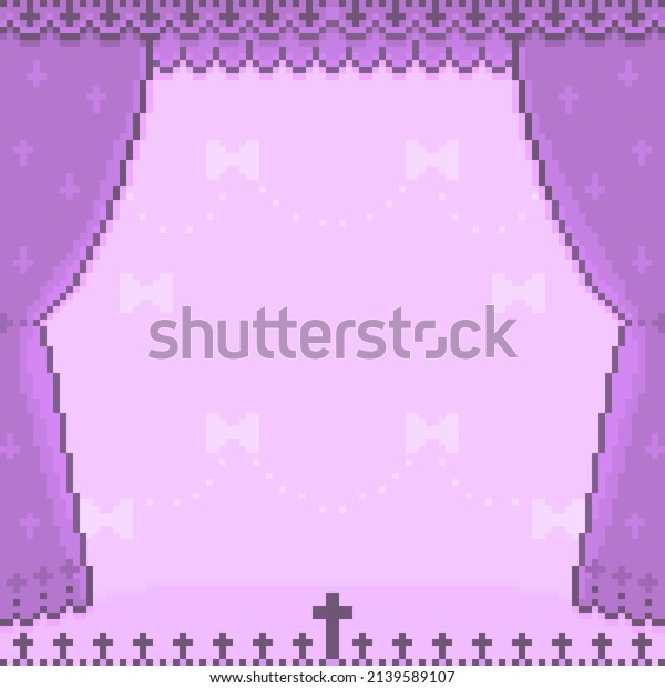 Cute Pixel Art Profile Frame Stock Illustration 2139589107 | Shutterstock