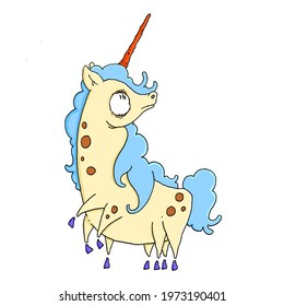 Cute Sleipnir Fastest Among All Horses Stock Illustration 1973190401 ...