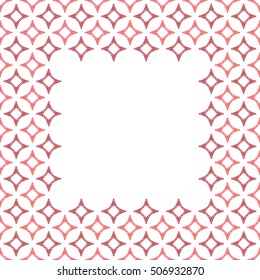 Cute Square Background Border Frame Abstract Stock Illustration ...