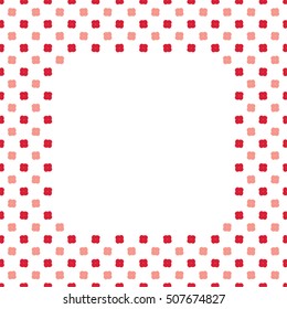 Cute Square Background Border Frame Abstract Stock Illustration ...