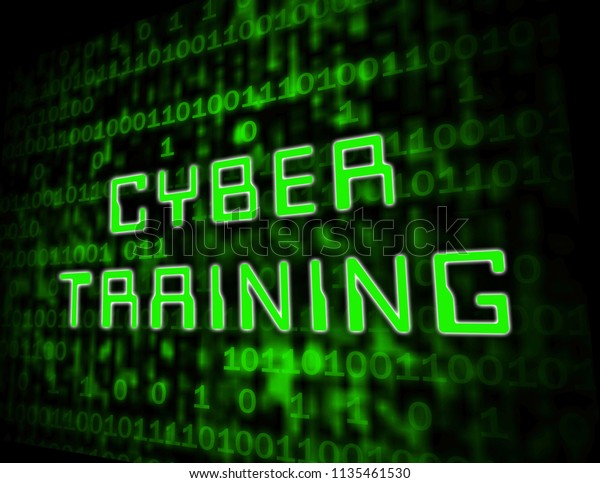 Cyber Training Virtual Web Class 3d Stock Illustration 1135461530 ...