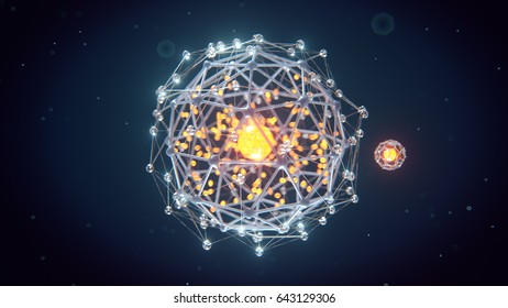 Cybernetic Cell 3d Rendering Stock Illustration 643129306 | Shutterstock