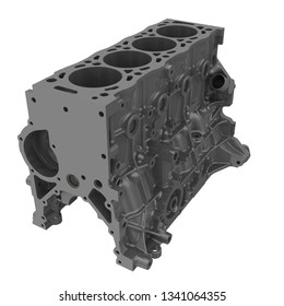 Cylinder Block Internal Combustion Engine Cylinder Stock Illustration ...