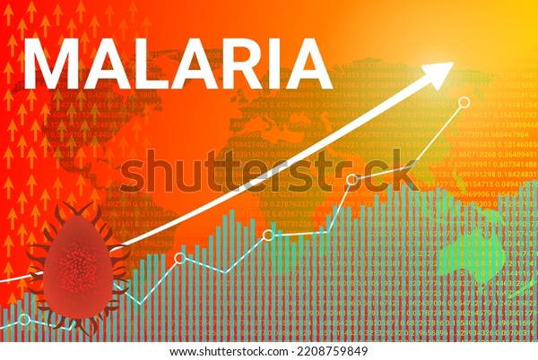 Daily Increasing Malaria Case Background Graphs Stock Illustration ... Daily Increasing Malaria Case Background Graphs Stock Illustration ...