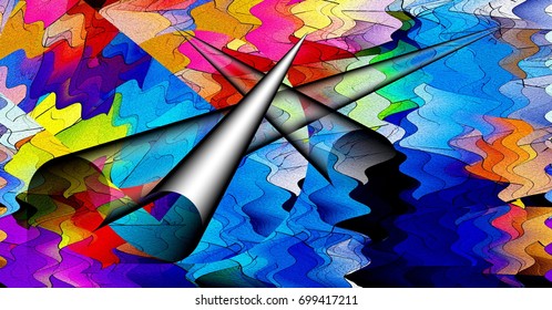 Dance Colors Stock Illustration 699417211 | Shutterstock