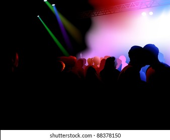 Dance Party Background Stock Illustration 88378150 | Shutterstock