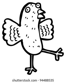 Dancing Bird Cartoon Stock Illustration 94488535 | Shutterstock