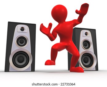 Dancing Man 3d Stock Illustration 22731064 | Shutterstock